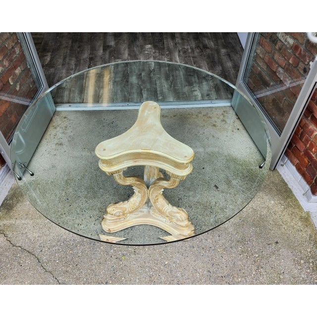 Late 20th Century Hollywood Regency Neoclassical Venetian Grotto Style ...