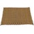 Vintage Handwoven Throw in Mustard and Black | Chairish