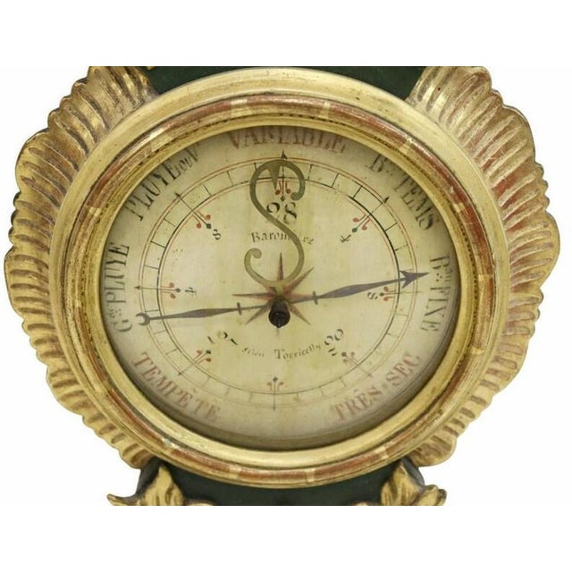 18th/19th Century French Selon Torricelli Barometer & Thermometer ...