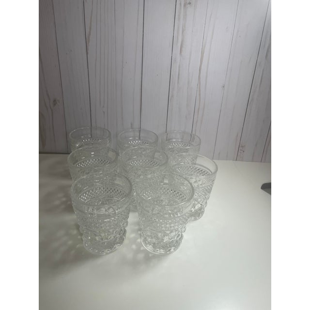 Vintage Anchor Hocking Pressed Glass "Wexford" Old Fashion Rocks ...