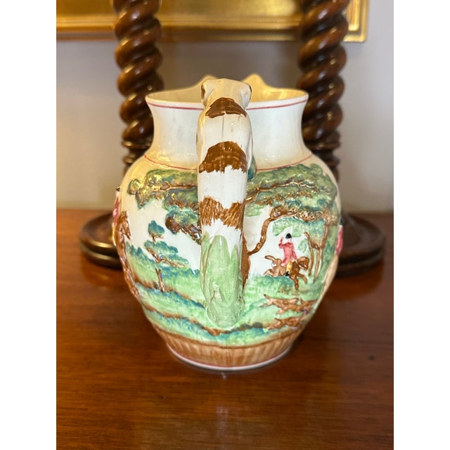 Large Vintage Wedgwood Etruria Pitcher Circa 1930s - English Hunt Scene ...