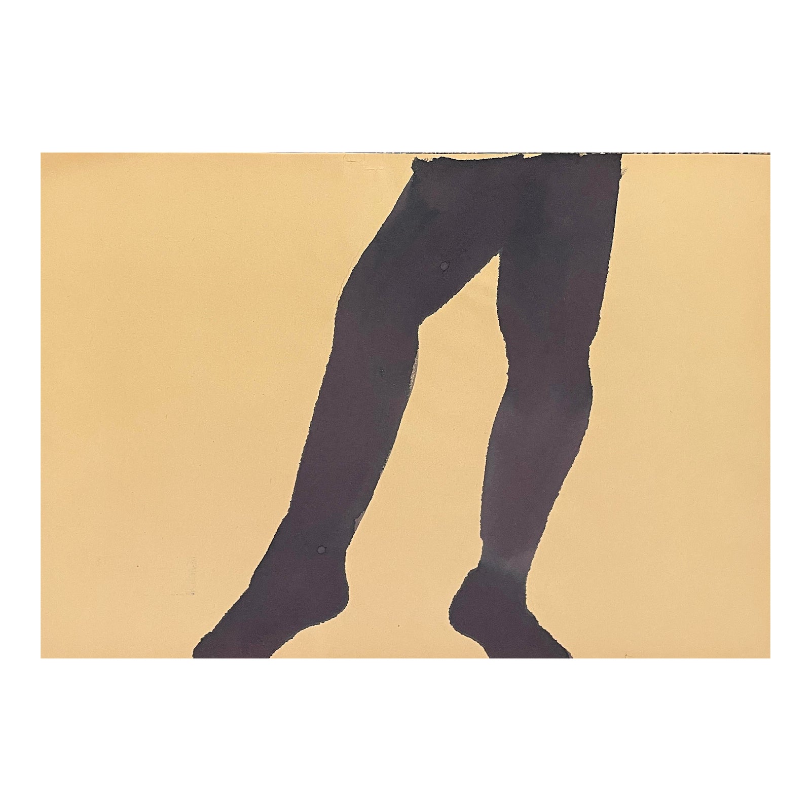 1960s Larry Connatser Legs Painting | Chairish