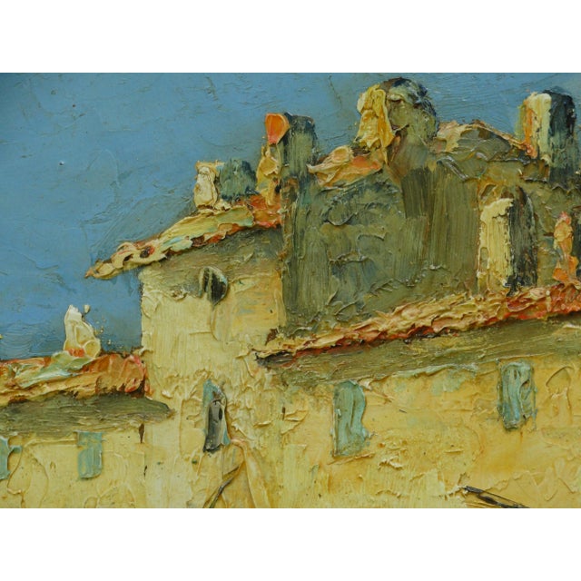 'Martigues' Oil French Impressionism Painting by Henri Olive (1898-1980) | Chairish