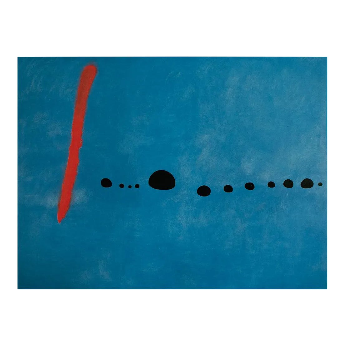 1993 After Joan Miro "Blue 2", First German Edition Large Poster | Chairish