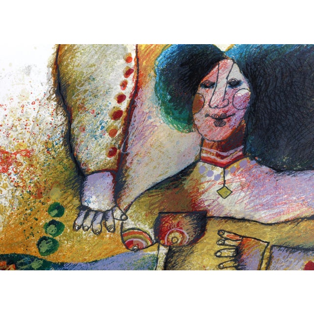 Rachel, Theo Tobiasse Lithograph | Chairish