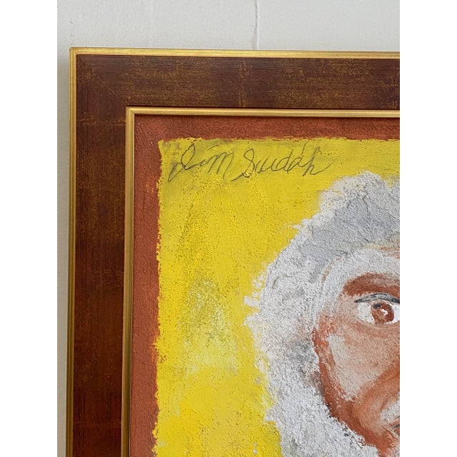 Vintage Jimmy Lee Sudduth “George Washington” Folk Art Portrait ...