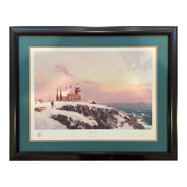 Block Island, Thomas Kinkade Lithograph | Chairish