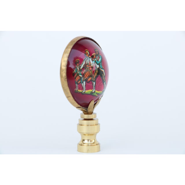 Colonial Fife and Drum Corps Lamp Finial | Chairish