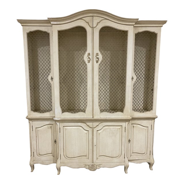 Vintage French Provincial Cabinet | Chairish