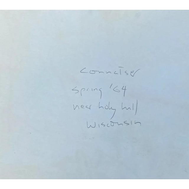 1964 Larry Connatser Holy Hill Landscape Pastel | Chairish