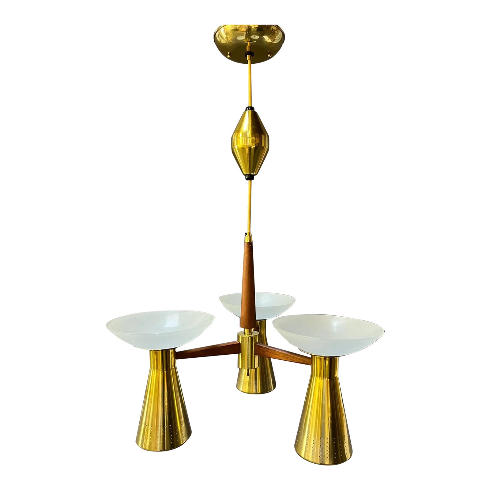 1950s Mid-Century Modern Emerson Retractable Light by Imperialites ...