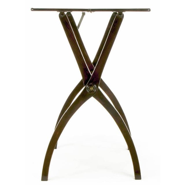 19th Century Mahogany Folding Coach Table | Chairish