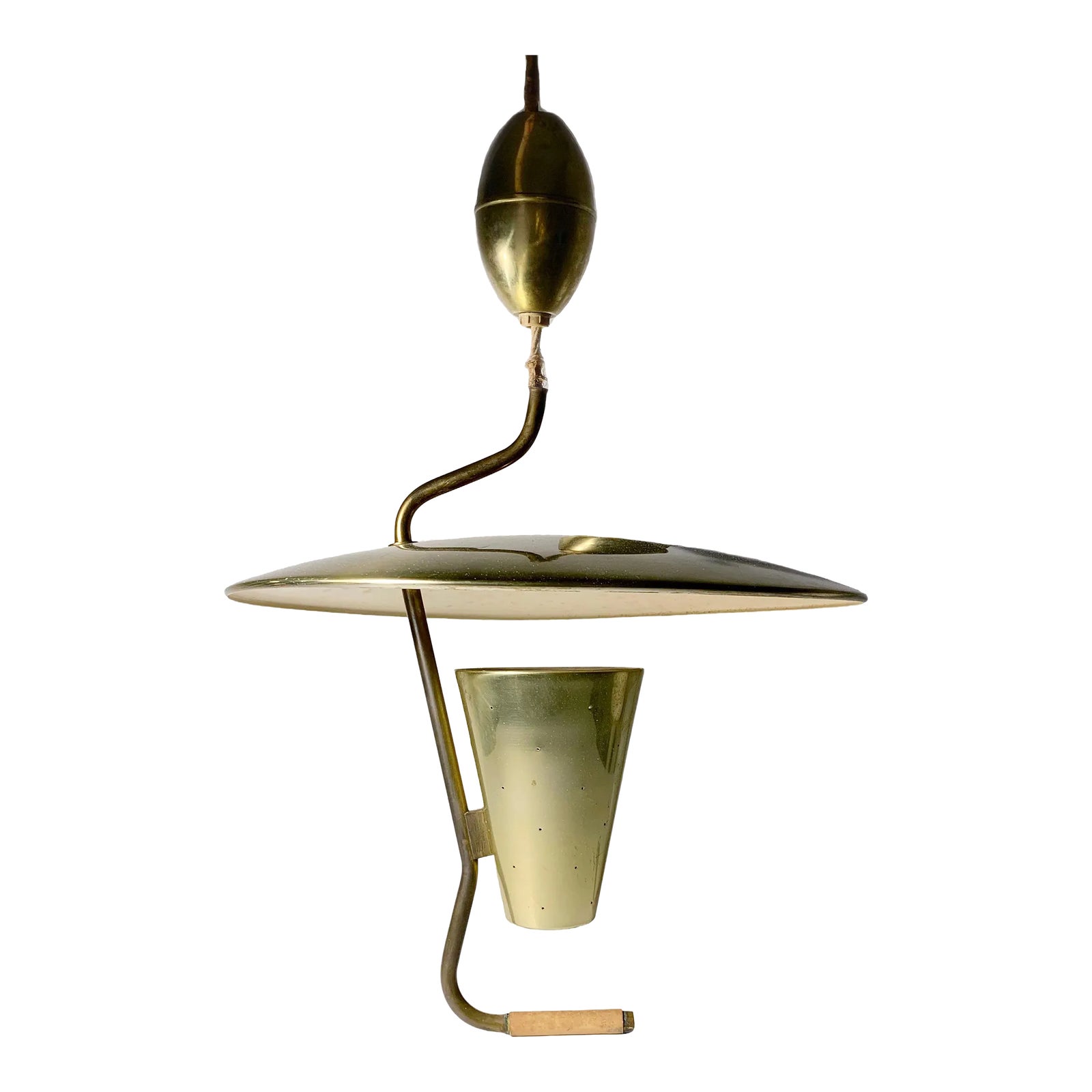 Vintage Pull Lamp by Lightolier | Chairish