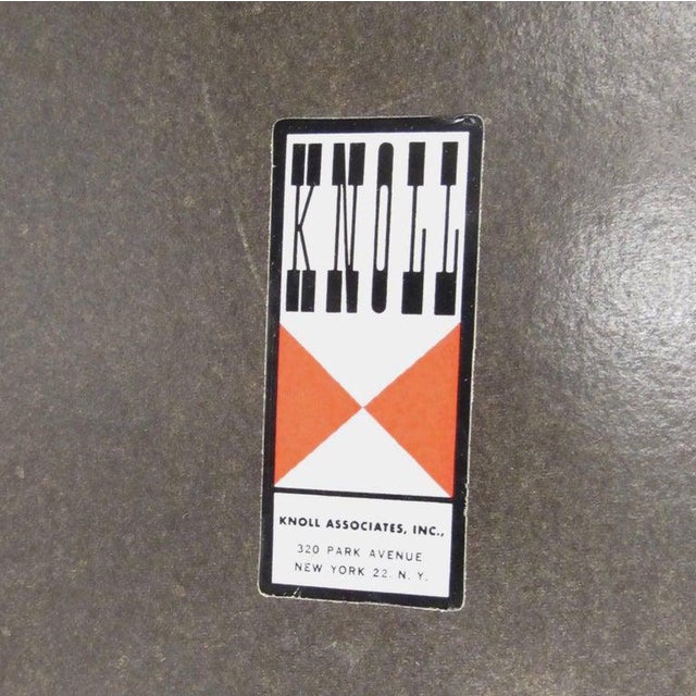 Vintage Modern Black and White Coffee Table by Lewis Butler for Knoll ...