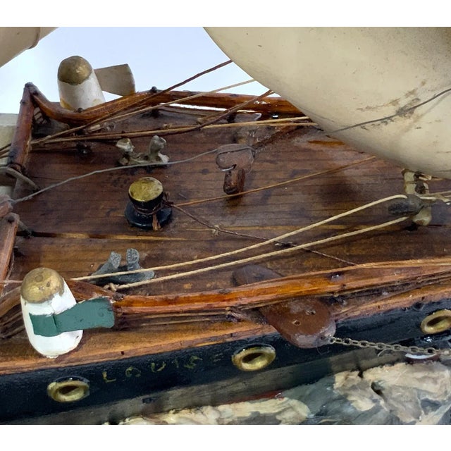 Antique Model of Windjammer Louise | Chairish