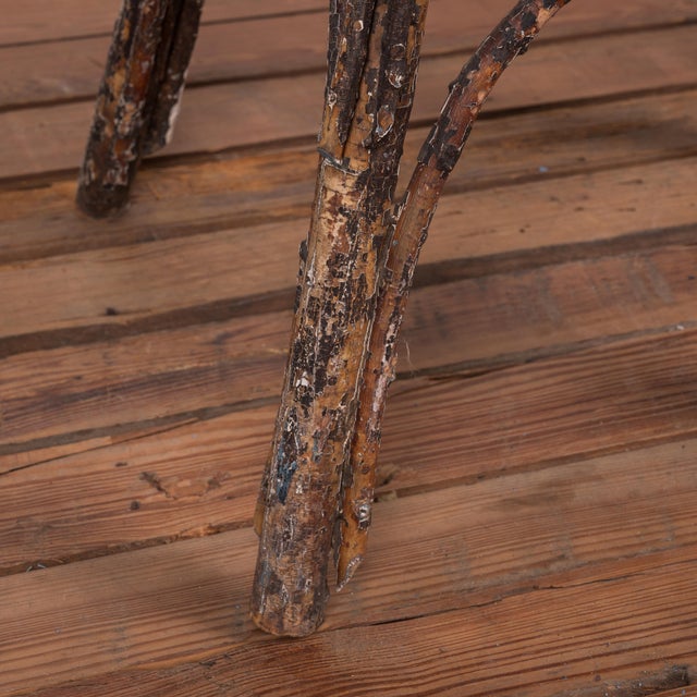 Adirondack Folk Art Twig Stand, C.1920s | Chairish