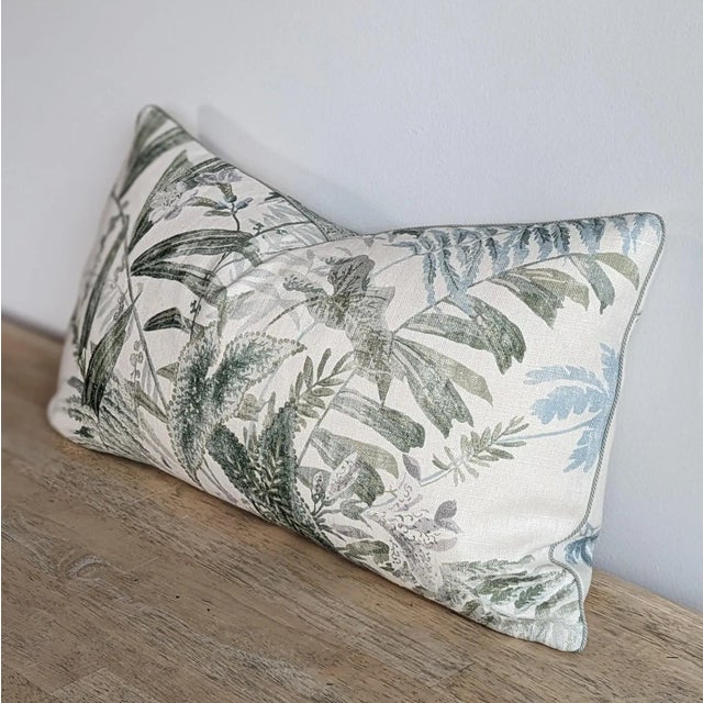 Colefax and Fowler Callista Lumbar Pillow Cover | Chairish