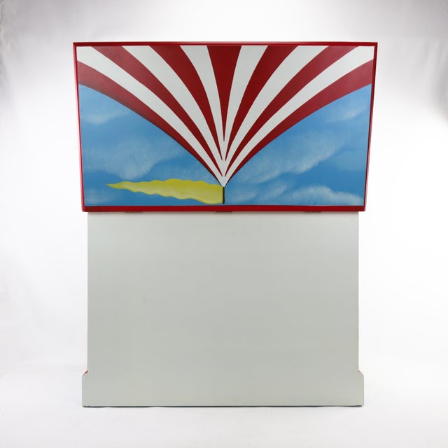 Charming Circus-Themed Wooden Toy Box With Safe, Child-Friendly Design ...