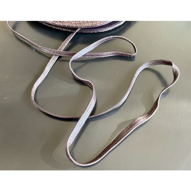 1980s New Barbara Bolan Neiman Marcus Deep Purple Python Oversized ...