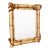 Late 20th Century Sculptural Faux Bamboo Monkey Wall Mirror | Chairish