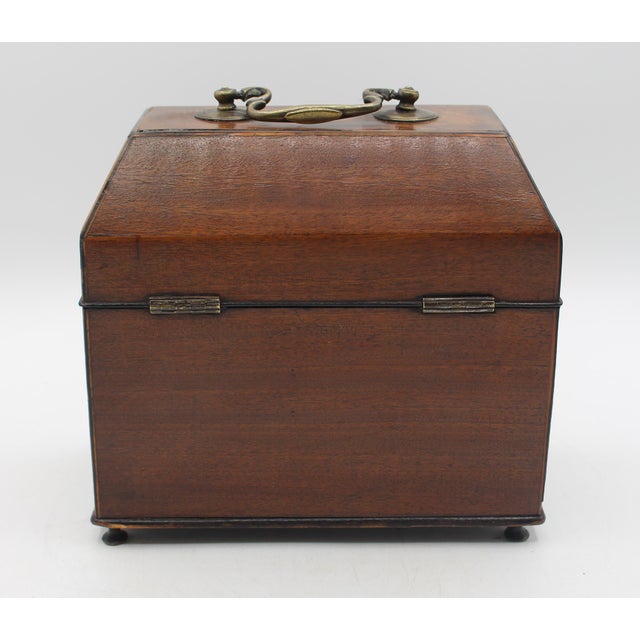 Circa 1750 English Georgian High Dome-Top Tea Caddy | Chairish