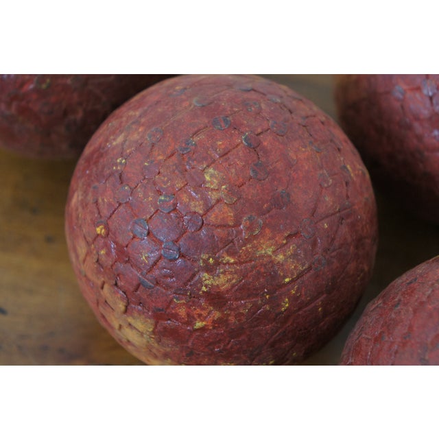 1940s French Petanque Jeu De Boules Lawn Bowling Ball Game Set & Box ...