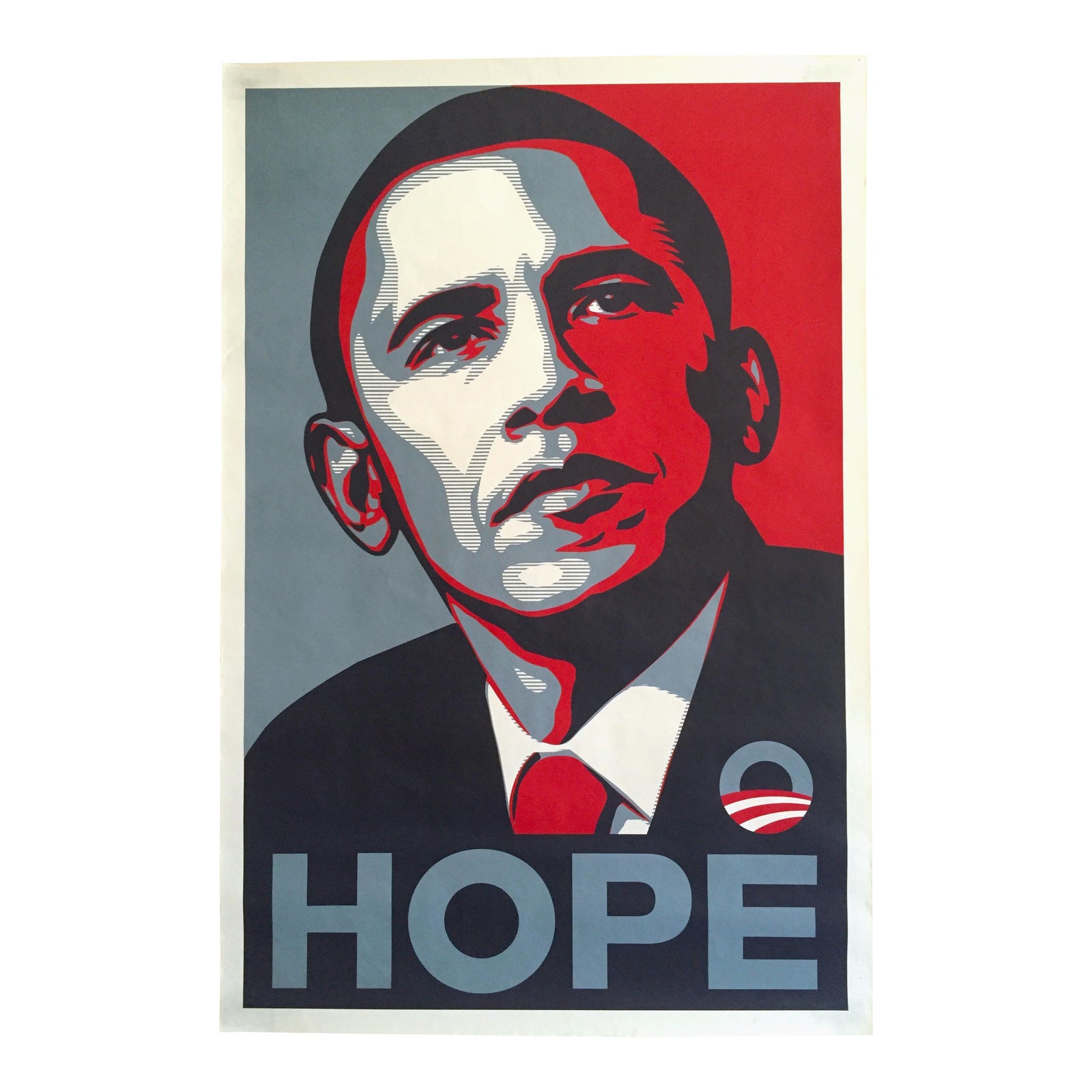Shepard Fairey "Obama Hope" 2008 Election Campaign Original Lithograph ...