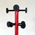Vintage Red Metal Coat Rack, 1980s | Chairish