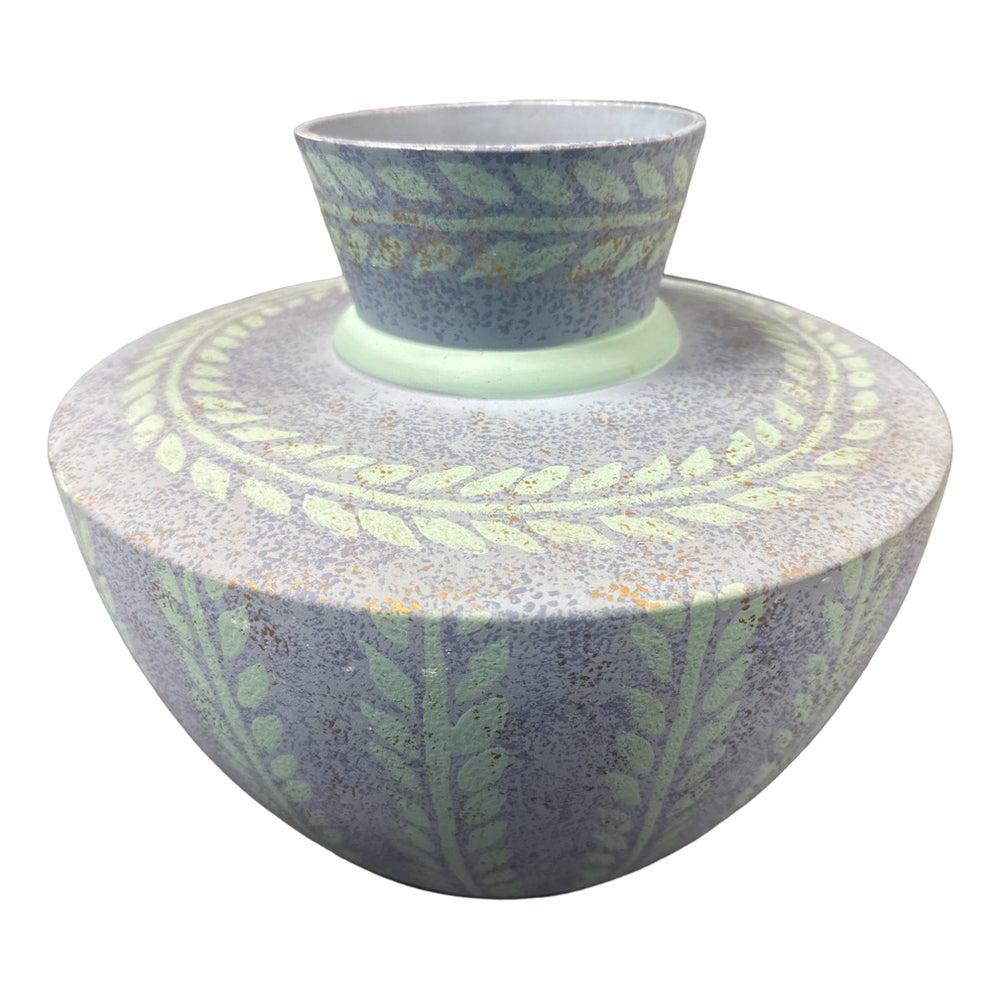 Large Antique French Ceramic Vase, 1990 | Chairish