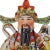 Chinese Fu Lu Shou Feng Shui Gods Figurines Lot of 3 | Chairish
