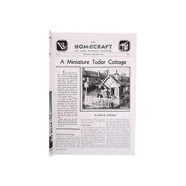 Popular Homecraft: May-June 1938 | Chairish