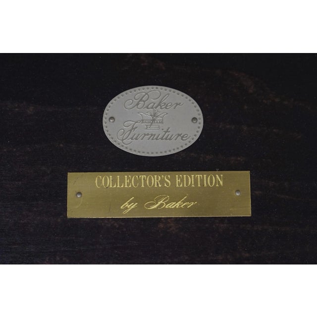 Baker Collector's Edition Inlaid Flip Top Accent Box | Chairish