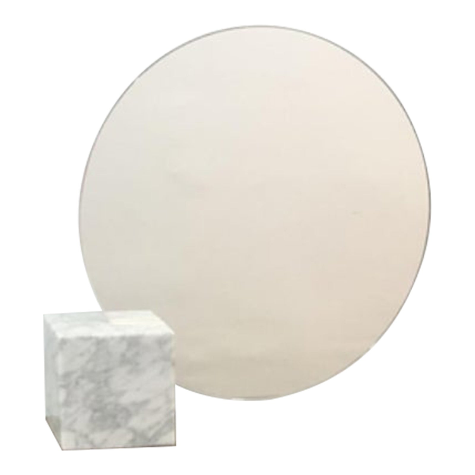 Contemporary Pi Mirror by Kai Linke | Chairish