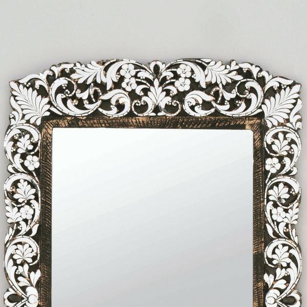 Rectangular Hand Cut Mirror | Chairish