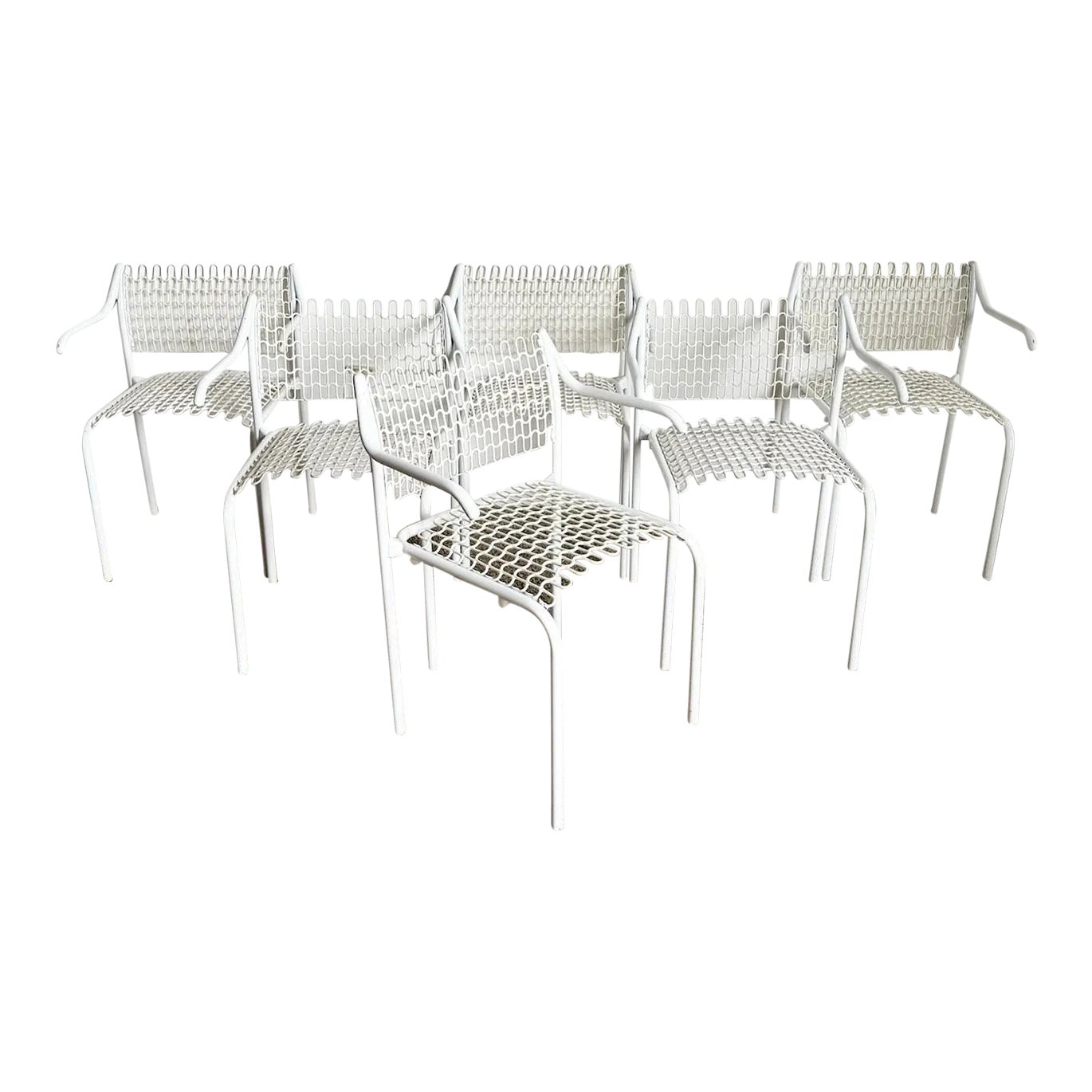 Mid Century Modern White Sof-Tech Dining Chairs by David Rowland for Thonet | Chairish