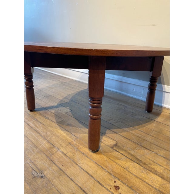 Early 20th Century Antique Walnut Coffee Table | Chairish