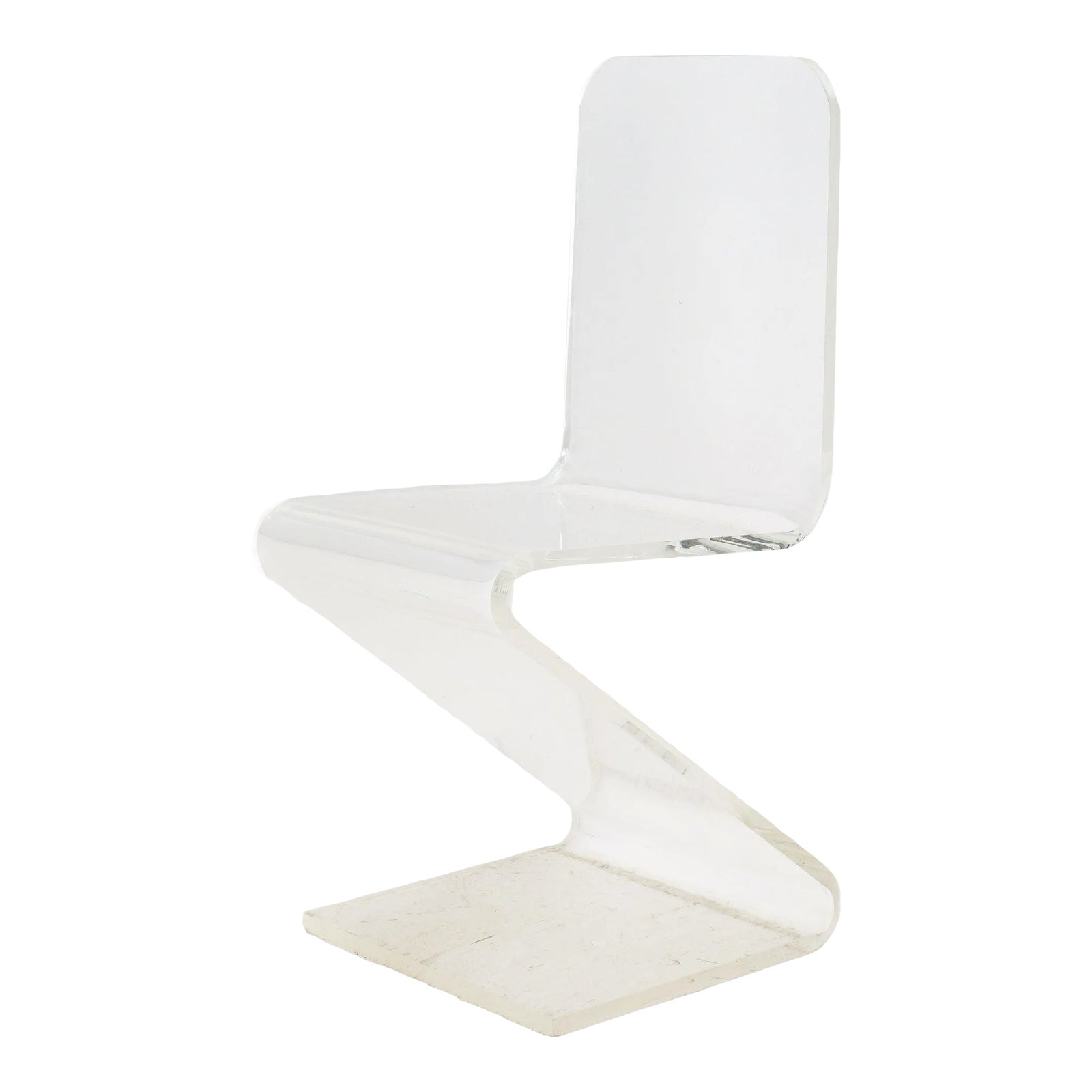 Lucite "Z" Chair, 1970s | Chairish