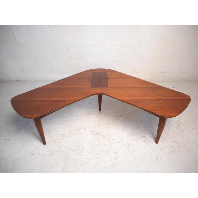 Mid-Century Modern Boomerang Table | Chairish