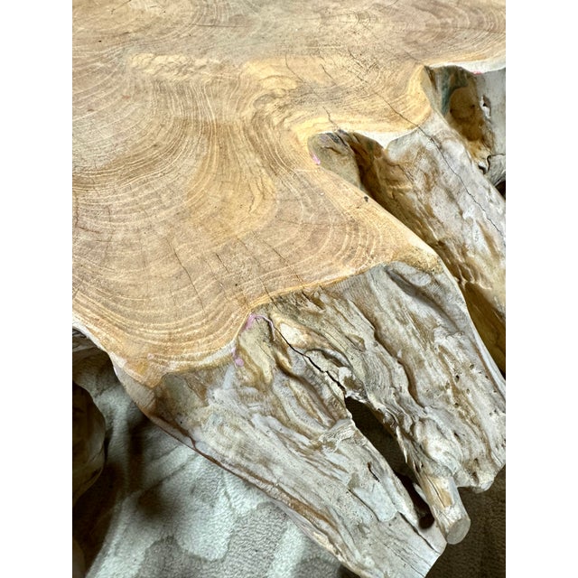 Cypress Natural Wood Coffee Table | Chairish