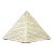 Late 20th Century Large Brass Pyramid | Chairish