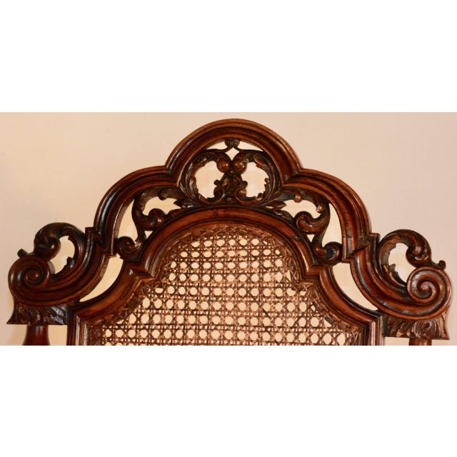 Pair of Spanish Baroque High Back Chairs | Chairish