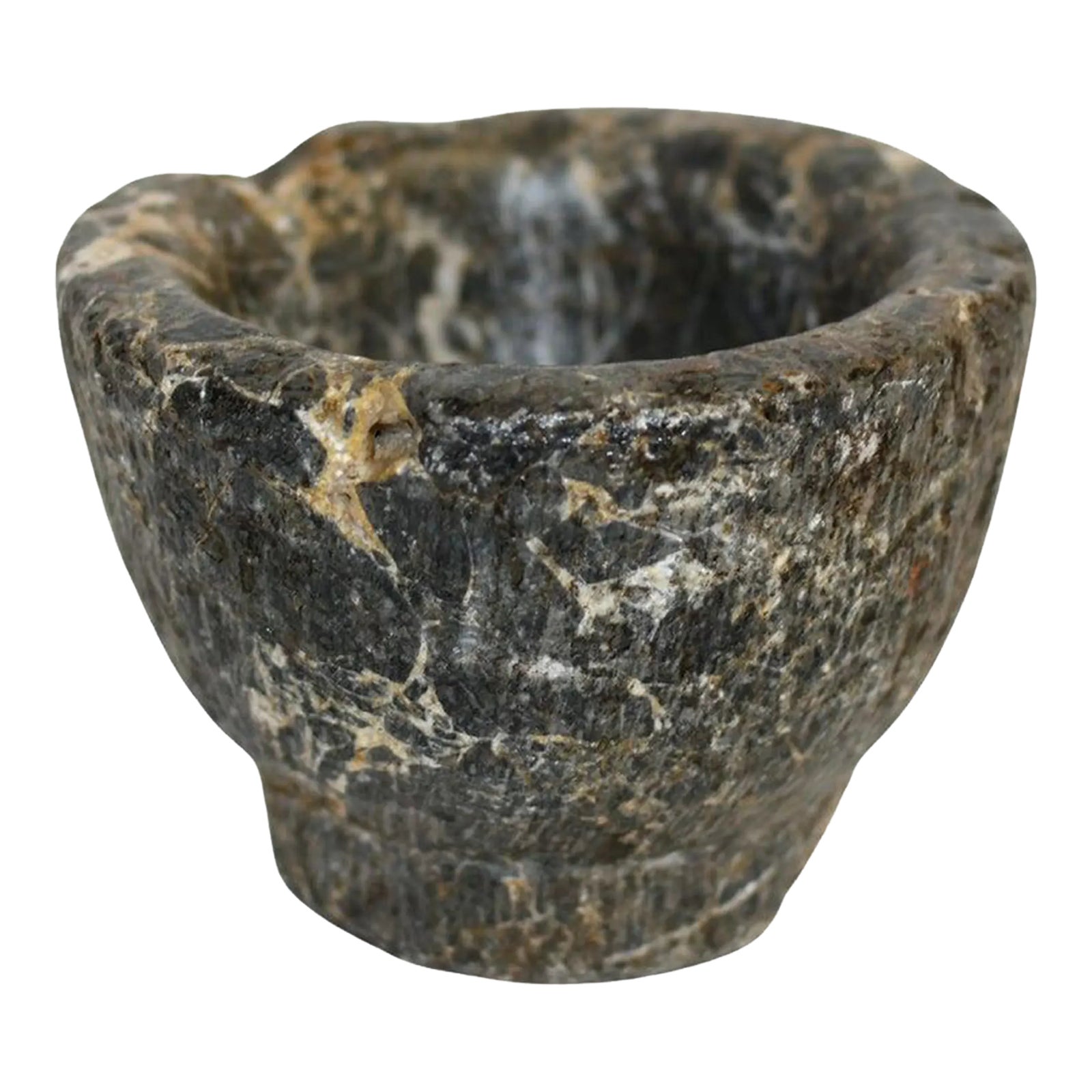 18th Century Granite Stone Bowl | Chairish