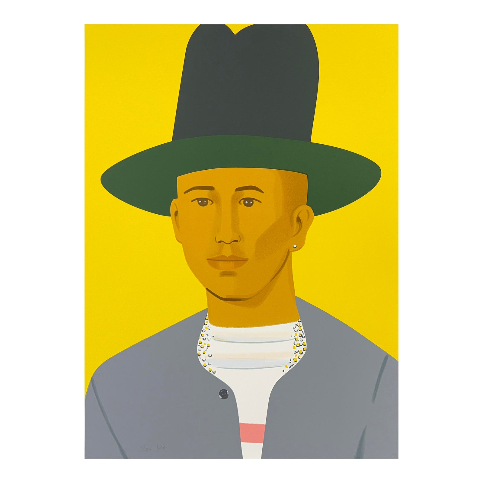Alex Katz, the Creative Director (Pharrell), Hand Signed Silkscreen ...