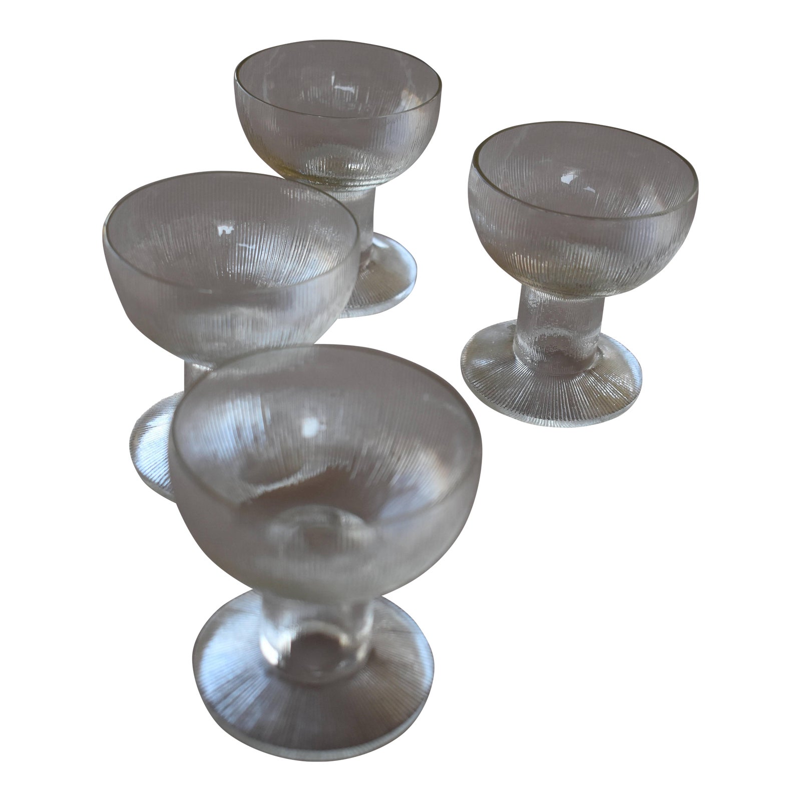1920s Lalique Glassware- Set of 4 | Chairish