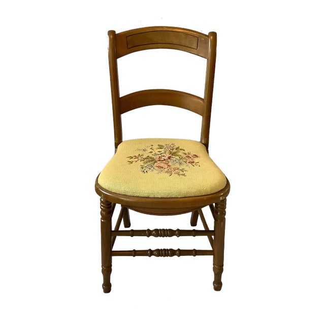Antique needlepoint chairs for sale store
