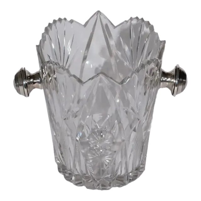 Vintage Cut Glass Ice Bowl | Chairish