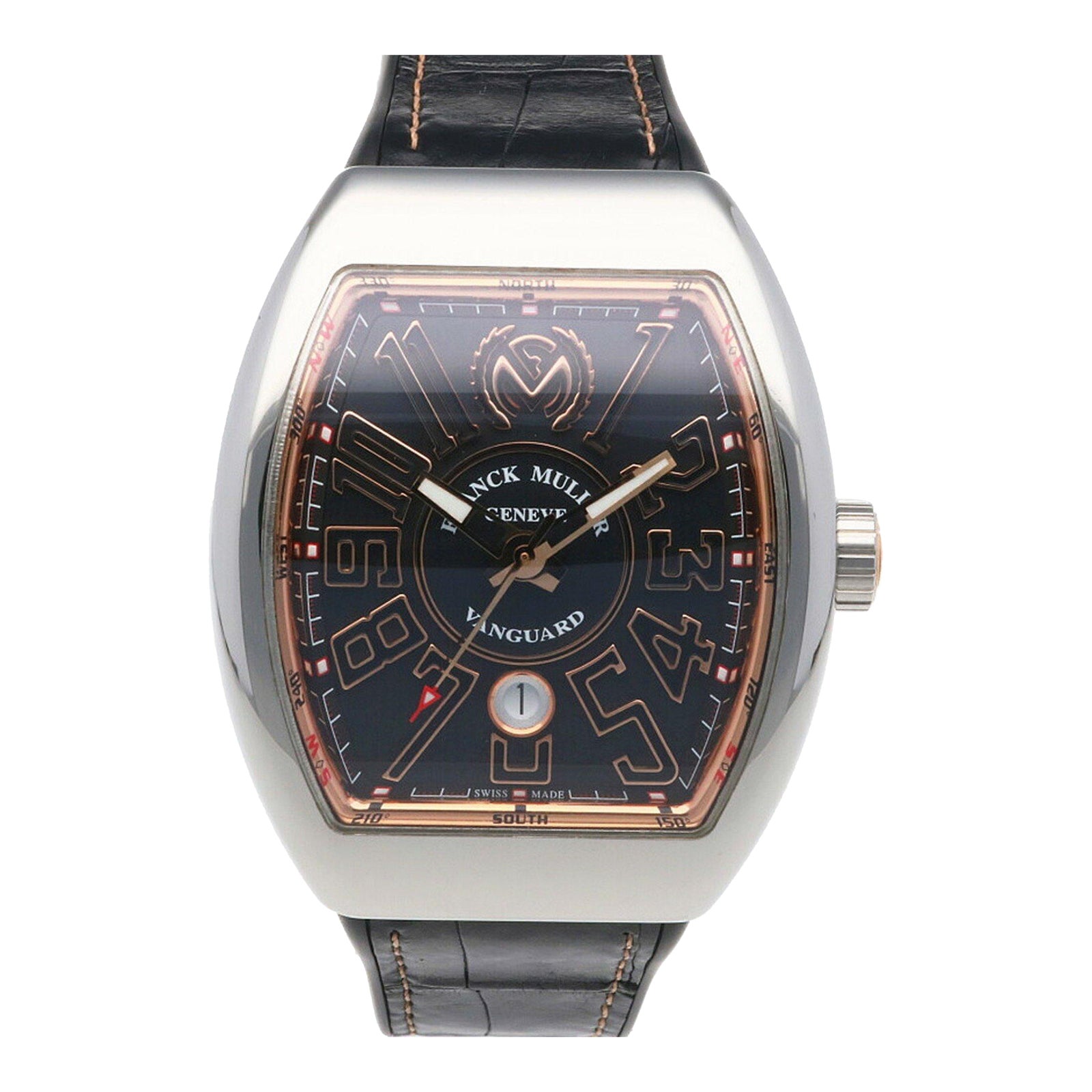Franck Muller Vanguard Watch Stainless Steel V45Sc Dtstg J Automatic ...