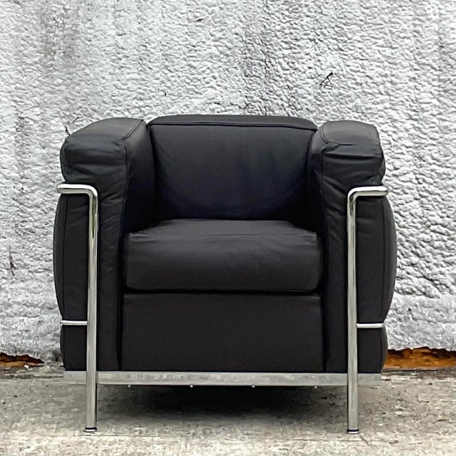 Vintage Italian Contemporary Cassina Lc2 Petite Modele Corbusier ...