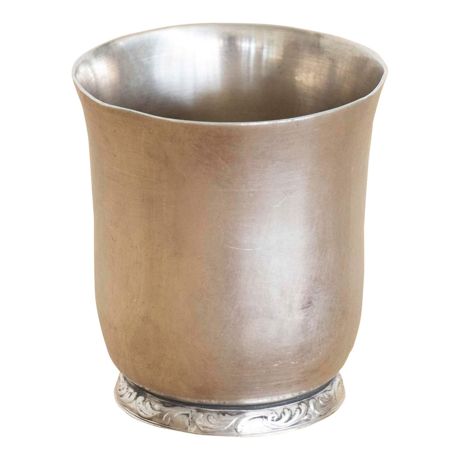 Late 19th Century Petite Silverplate Cup | Chairish