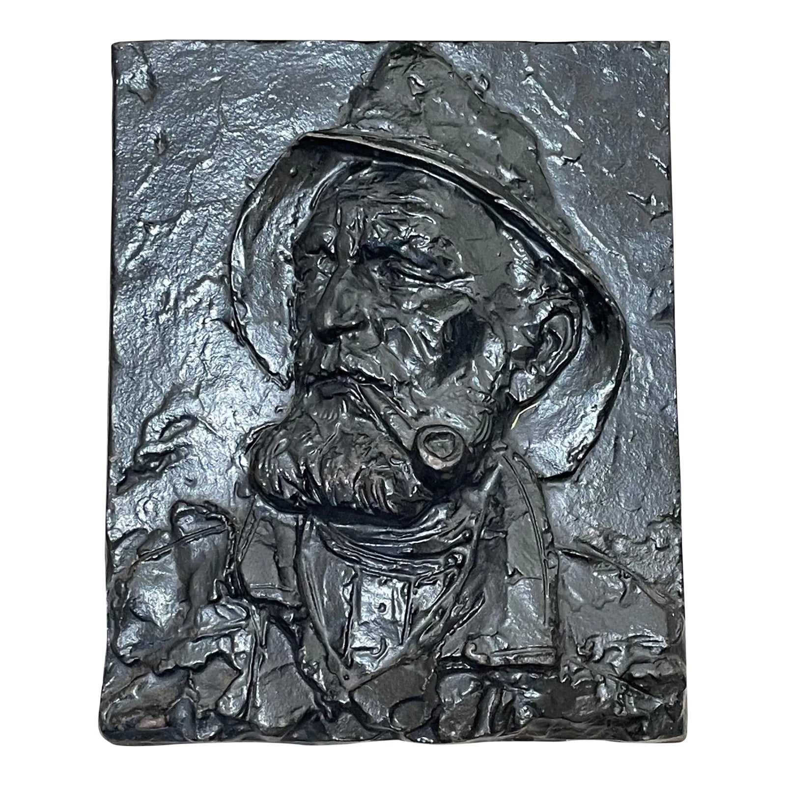 Traditional 1900s English Cornish Fisherman Sea Captain Pipe Smoker ...
